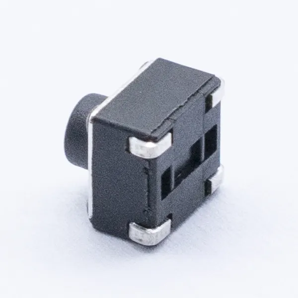 6*6 Black Button Switch For Toothbrush EVPBD6C1A000